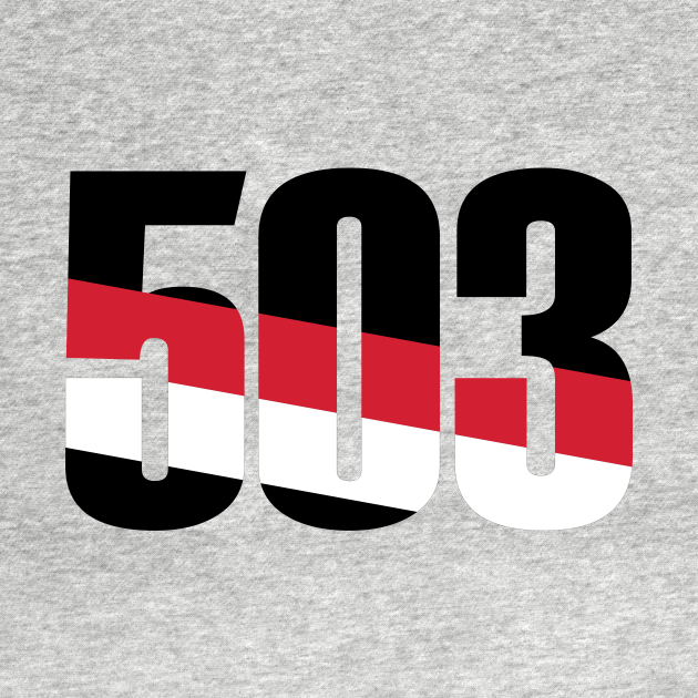 503 - Portland - T-Shirt | TeePublic