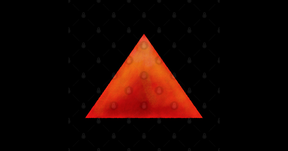 Alchemical Fire Element Sign - Simple - Fire Element - Posters and Art ...