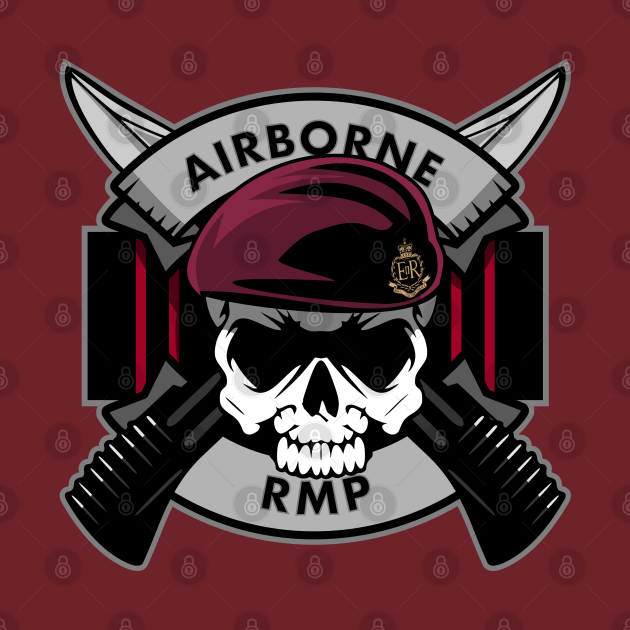 Airborne RMP - British Rmp Paratrooper - T-Shirt | TeePublic