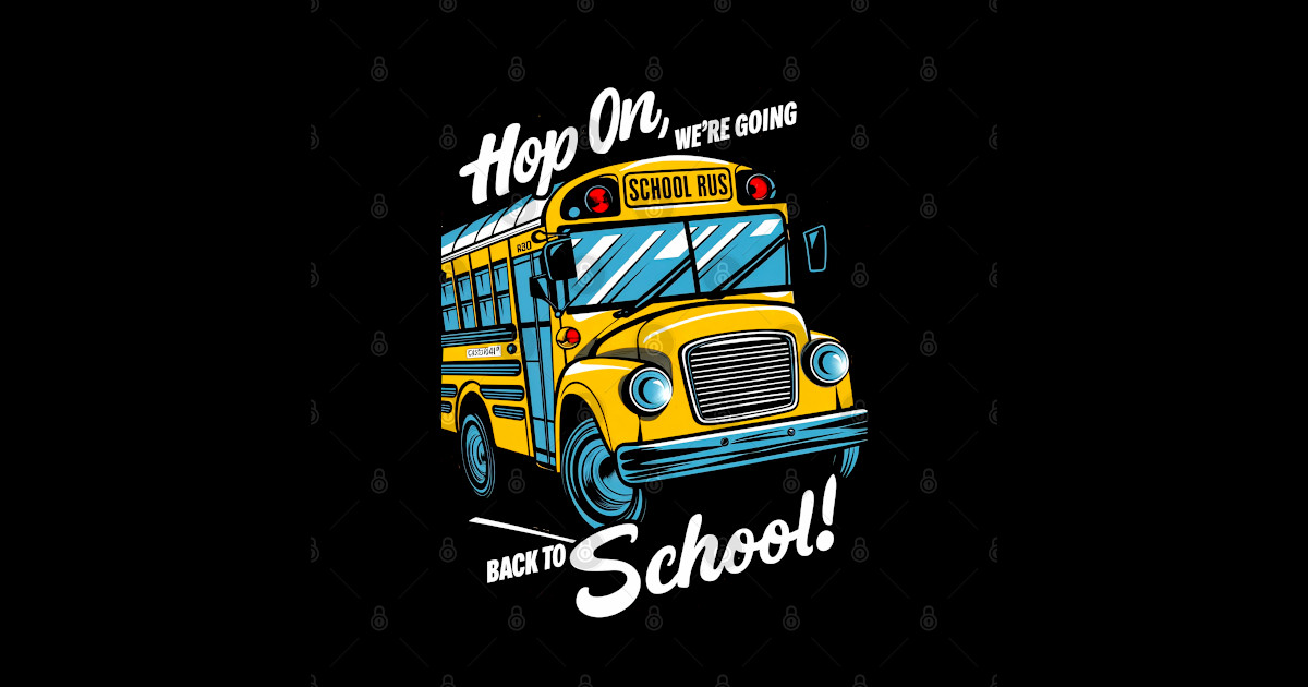 Hop On, Bright Yellow School Bus Awaits for Back to School Adventures ...