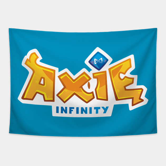 Axie Infinity Logo - Axie Infinity - Tapestry | TeePublic