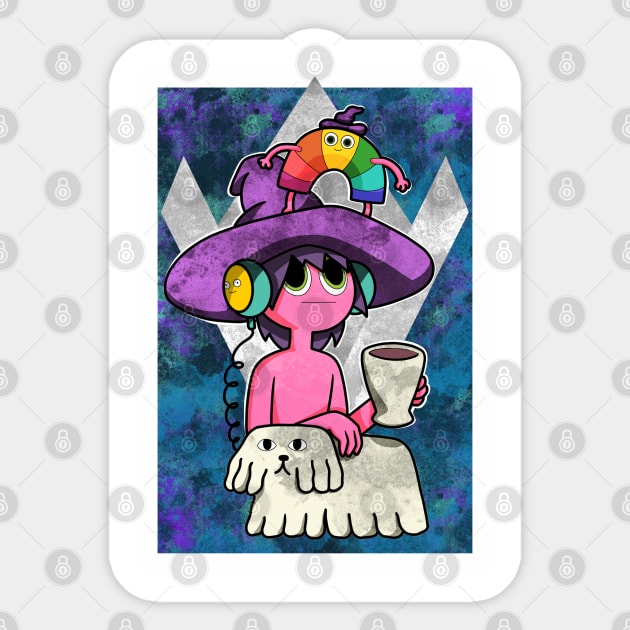 Clancy Gilroy - The Midnight Gospel - Sticker | TeePublic