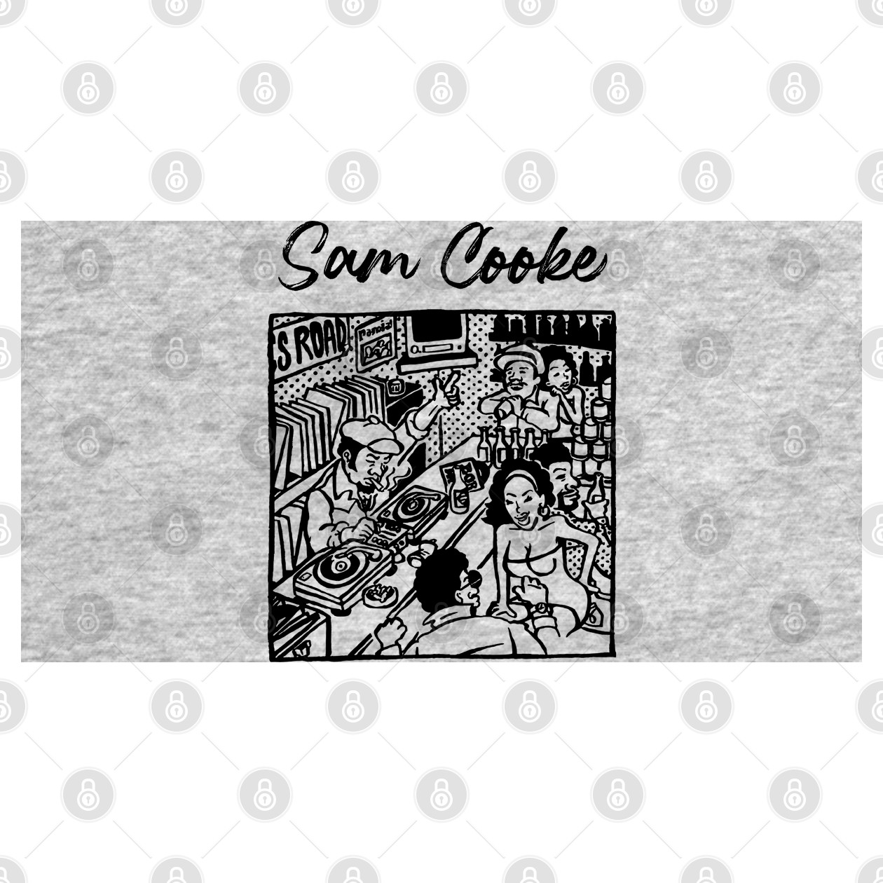 cooke vinyl store - Sam Cooke - T-Shirt | TeePublic