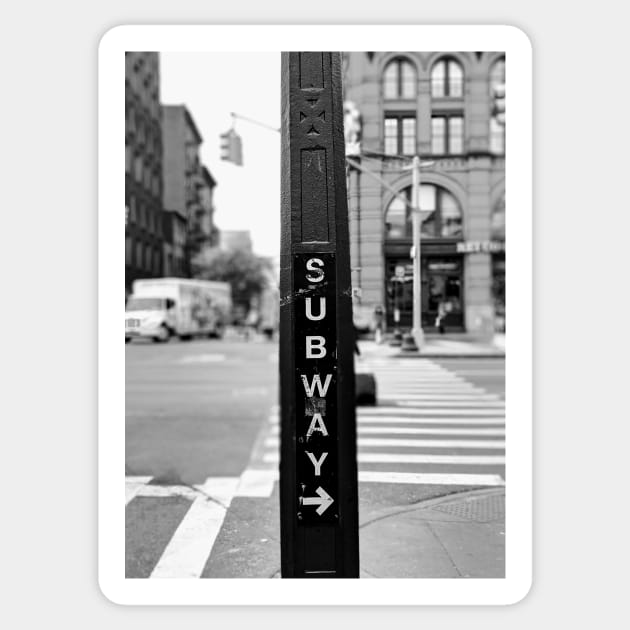 New York City - New York Subway - Sticker | TeePublic
