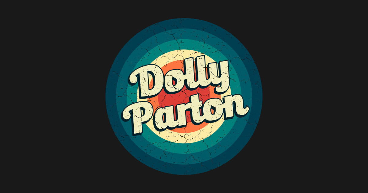 Graphic Dolly Name Retro Vintage Circle Vintage Retro T Shirt