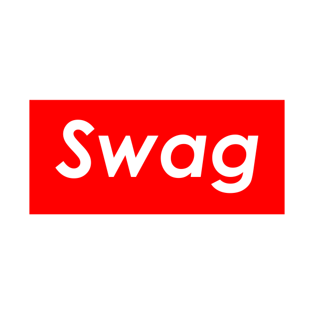 Swag (Red) - Swag - T-Shirt | TeePublic