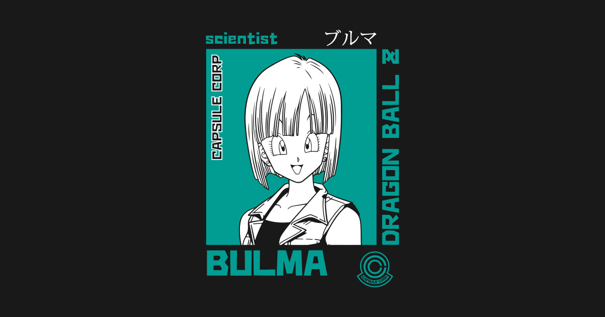 BULMA - Dragon Ball - T-Shirt | TeePublic