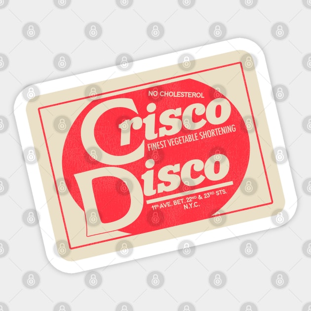 Defunct Crisco Disco 70s 80s Gay Nightclub NYC - Gay - Sticker | TeePublic