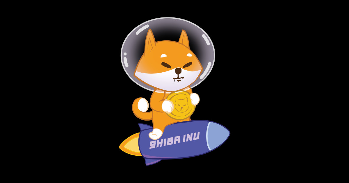 Shiba Inu on The Rocket - Shiba Inu - T-Shirt | TeePublic