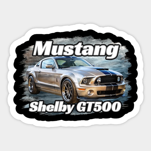 Ford Mustang GT500 - Mustang Gt500 - Sticker | TeePublic