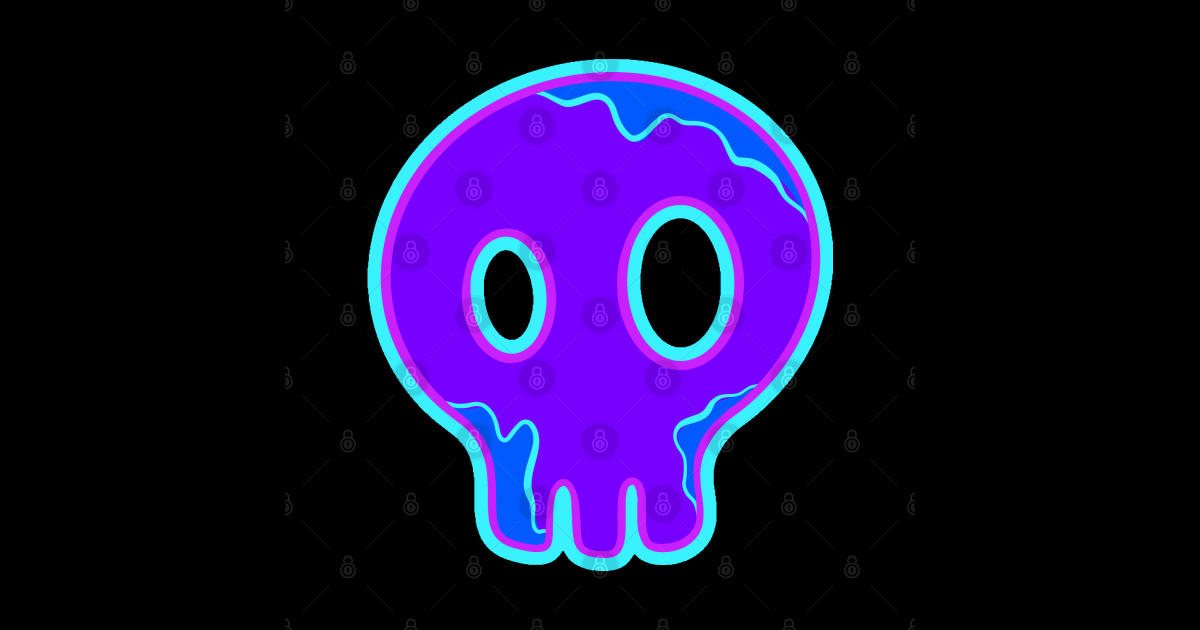 Skull Head Symbol - Skull Head - Sticker | TeePublic