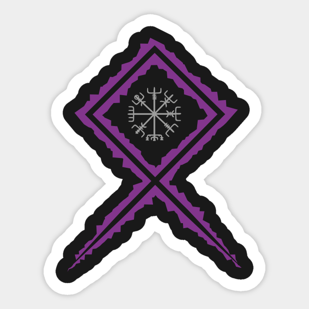 Vikings Norse Mythology Compass Pagan Asatru Magical Rune - Asatru ...