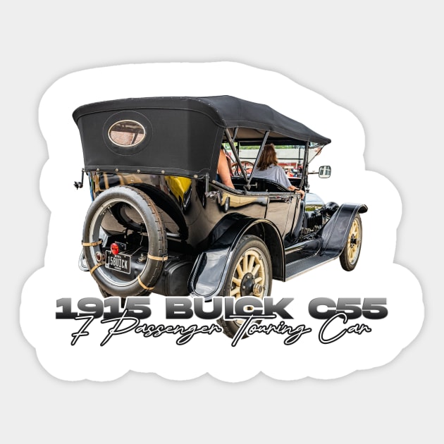 1915 Buick C55 7 Passenger Touring Car - 1915 Buick C55 7 Passenger Touring Car - Sticker ...