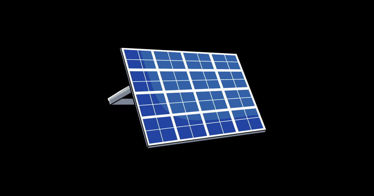 Solar Panel Renewable Energy Solar Panels - Solar - Sticker | TeePublic