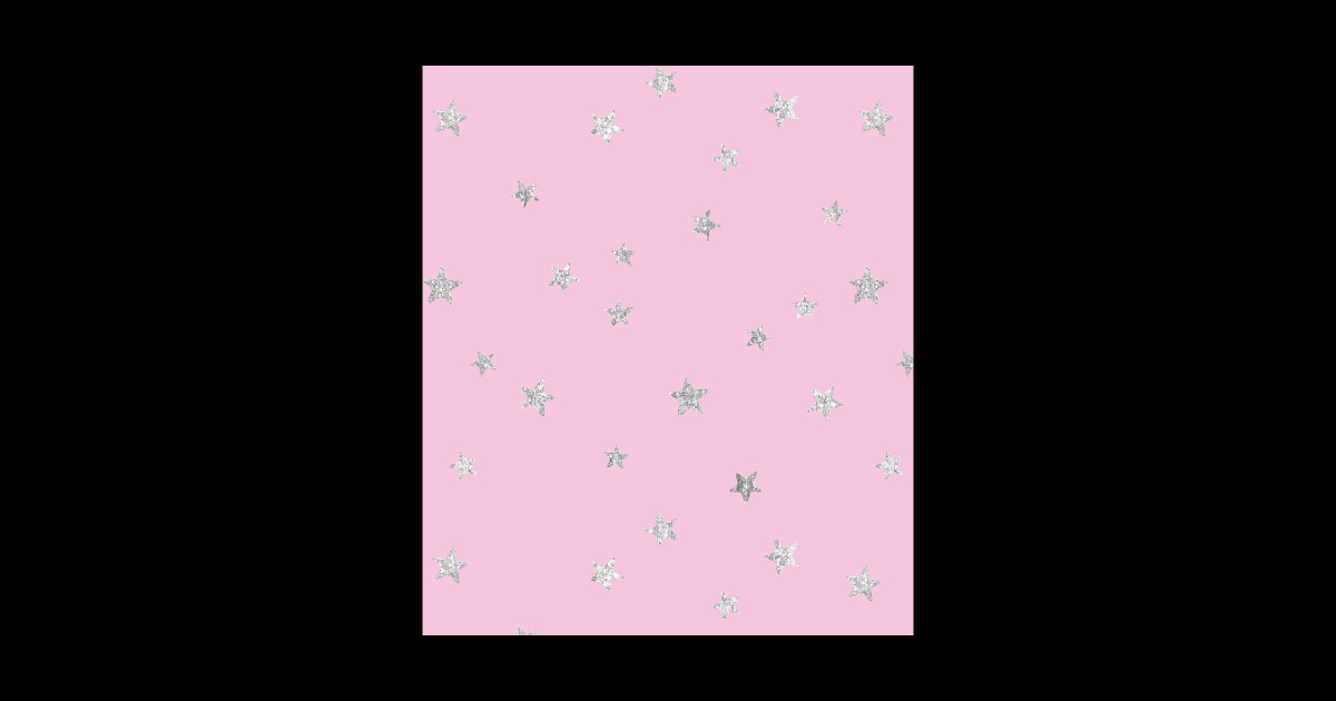Pretty Y2K Glitter Stars Design in Hot Pink - Y2k - Sticker | TeePublic