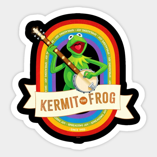 The Muppets Kermit The Frog Spreading Joy Since 1955 Sweat - Muppets ...