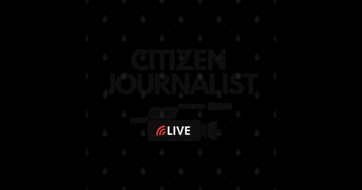 Citizen Journalist - Journalist - Sticker | TeePublic