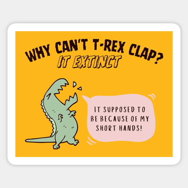 T-Rex Funny Meme - T Rex - Sticker | TeePublic