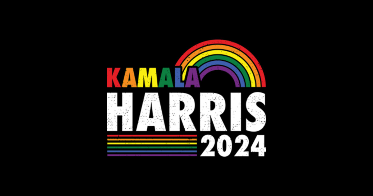 Kamala Harris Rainbow Gay Pride Lgbt Election 2024 - Kamala Harris ...