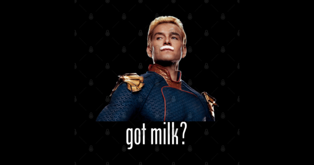 Got Milk - Homelander - Got Milk - Sticker | TeePublic