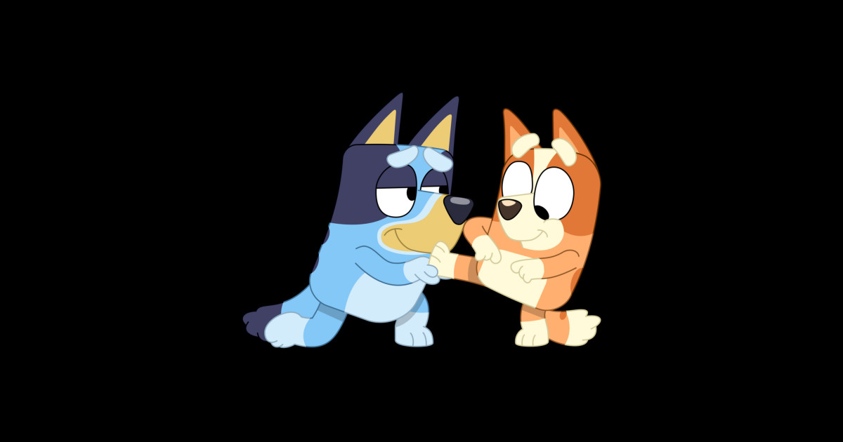 Bluey What a bad day to have eyes - Bluey And Bingo - Posters and Art ...