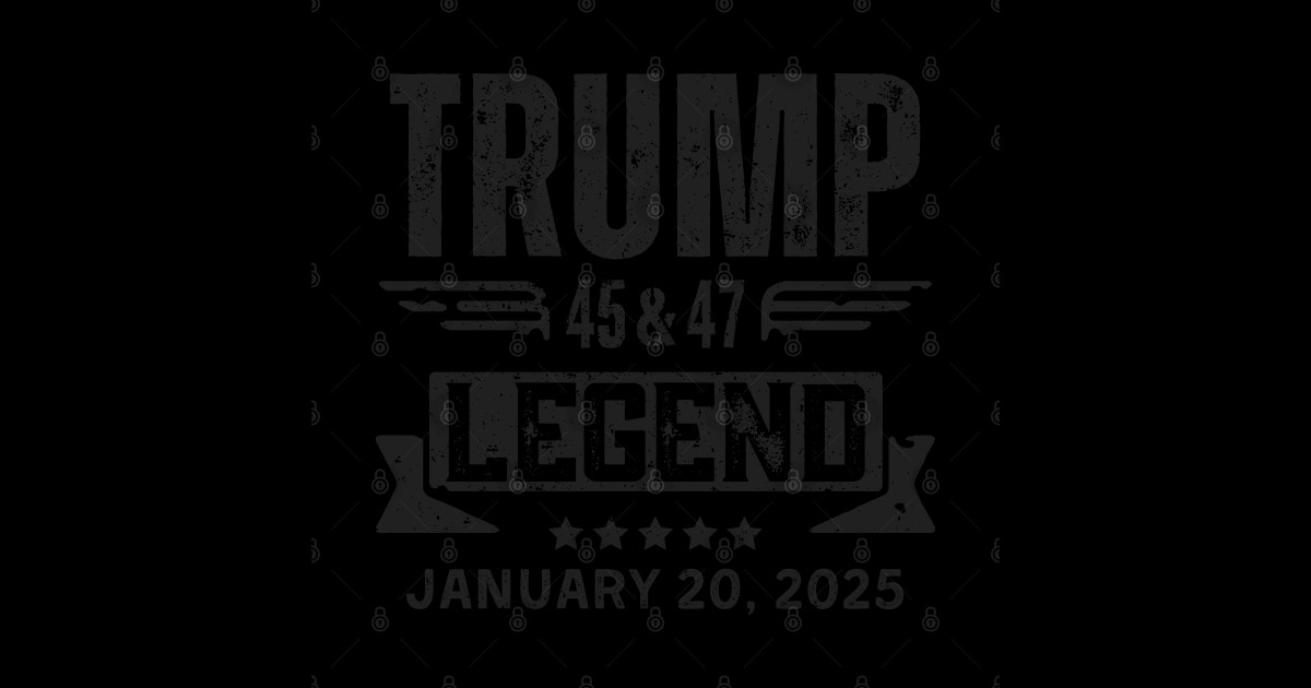Donald Trump Legend - Donald Trump 2024 - Sticker | TeePublic