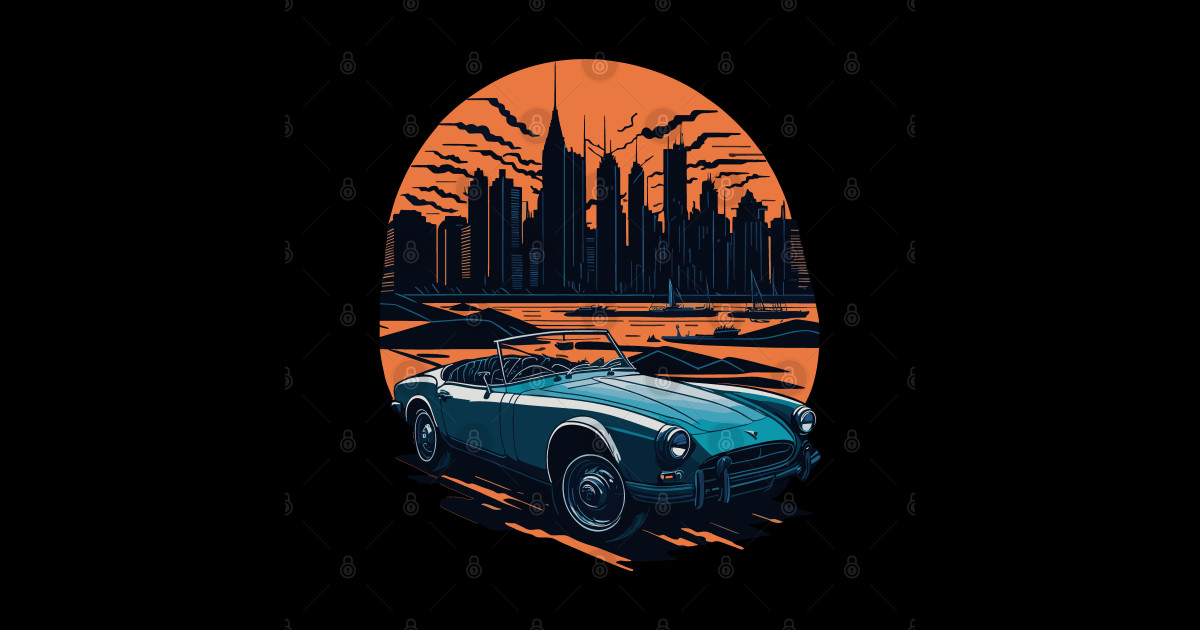 Triumph Spitfire Vintage Car - Triumph Spitfire - Sticker | TeePublic