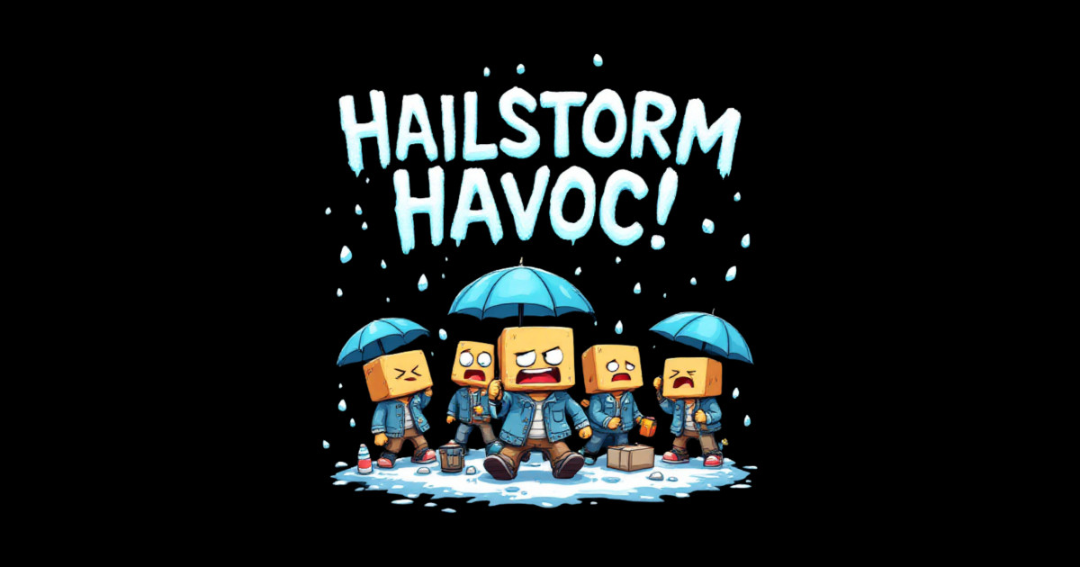 Hailstorm Havoc Roblox - Roblox - Sticker | TeePublic