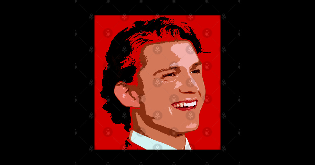tom holland - Tom Holland - Sticker | TeePublic