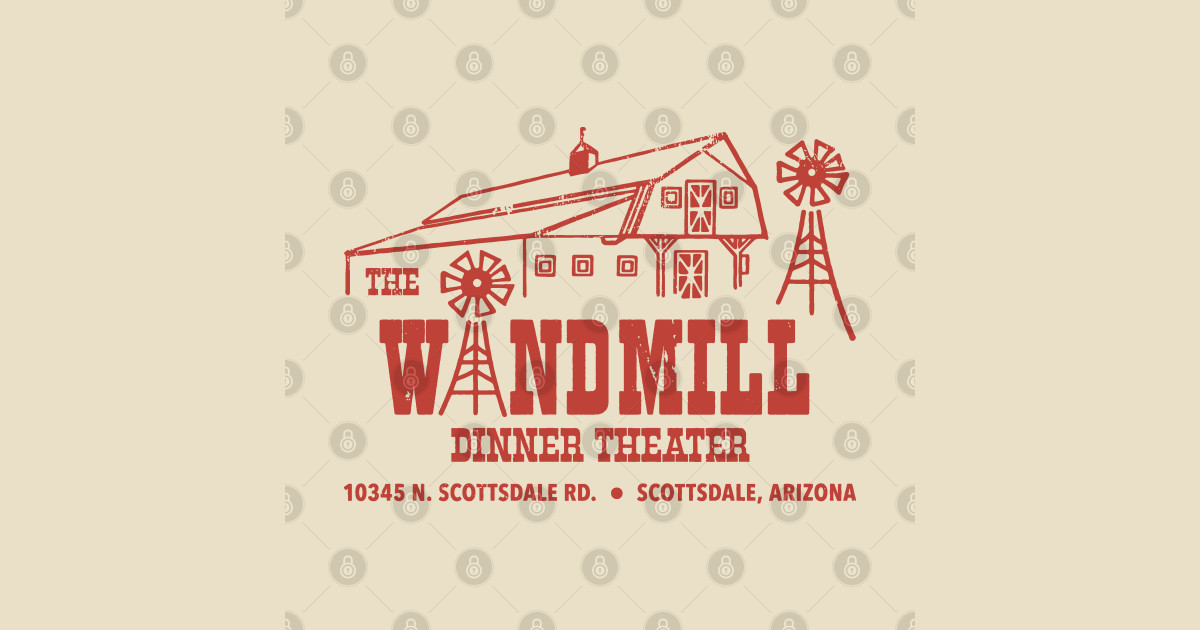 THE WINDMILL DINNER THEATER - Vintage - T-Shirt | TeePublic
