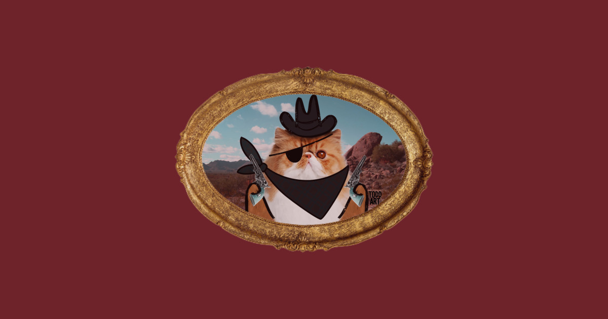 OUTLAW KITTY - Kitty - T-Shirt | TeePublic