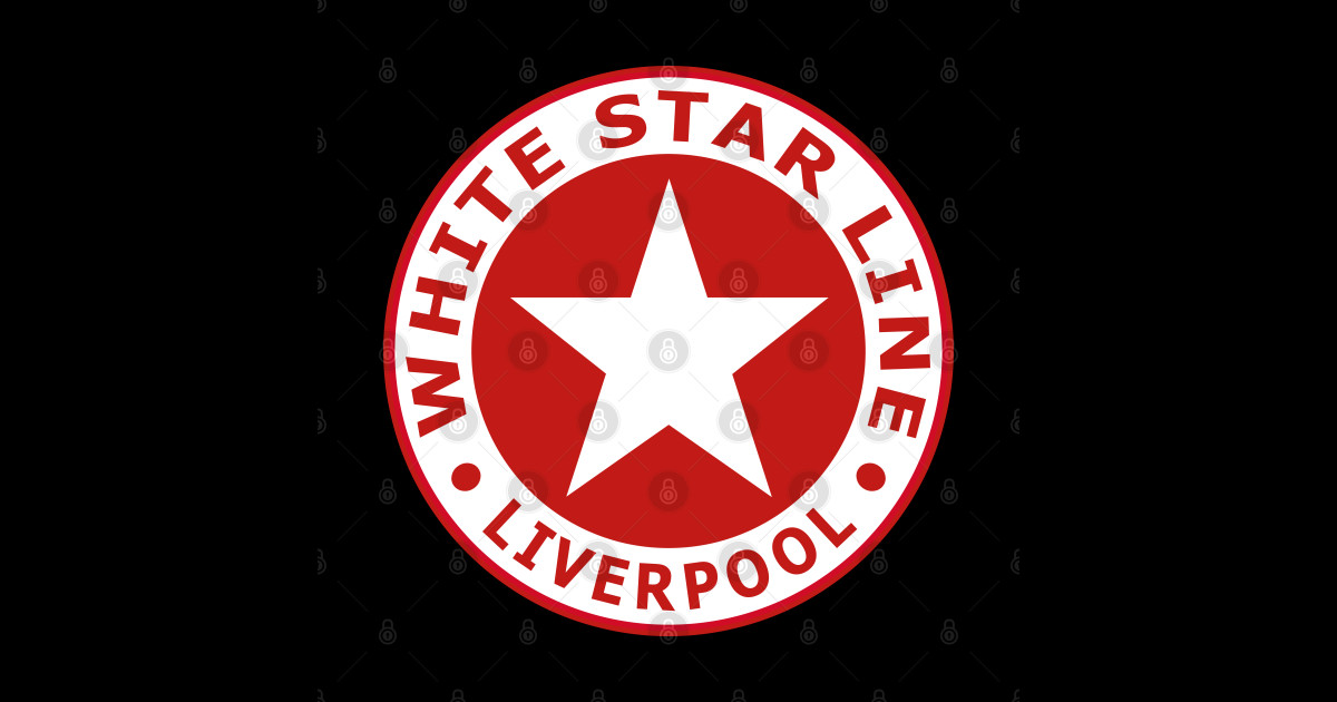 White Star Line - White Star Line - Sticker | TeePublic