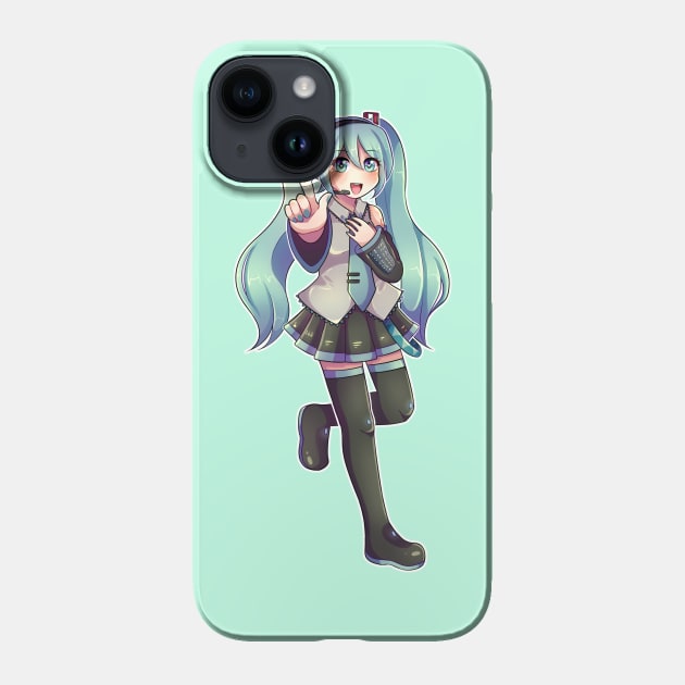 Vocaloid - Hatsune Miku - Vocaloid - Phone Case | TeePublic