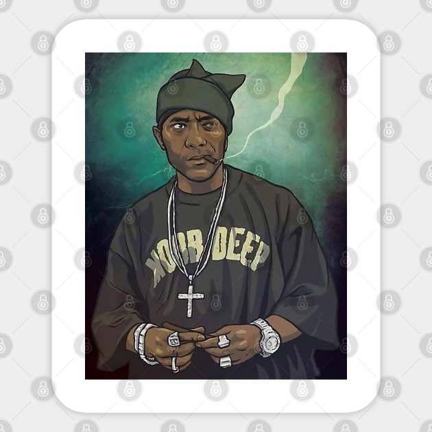 Mobb Deep 2 - Musician - Sticker | TeePublic