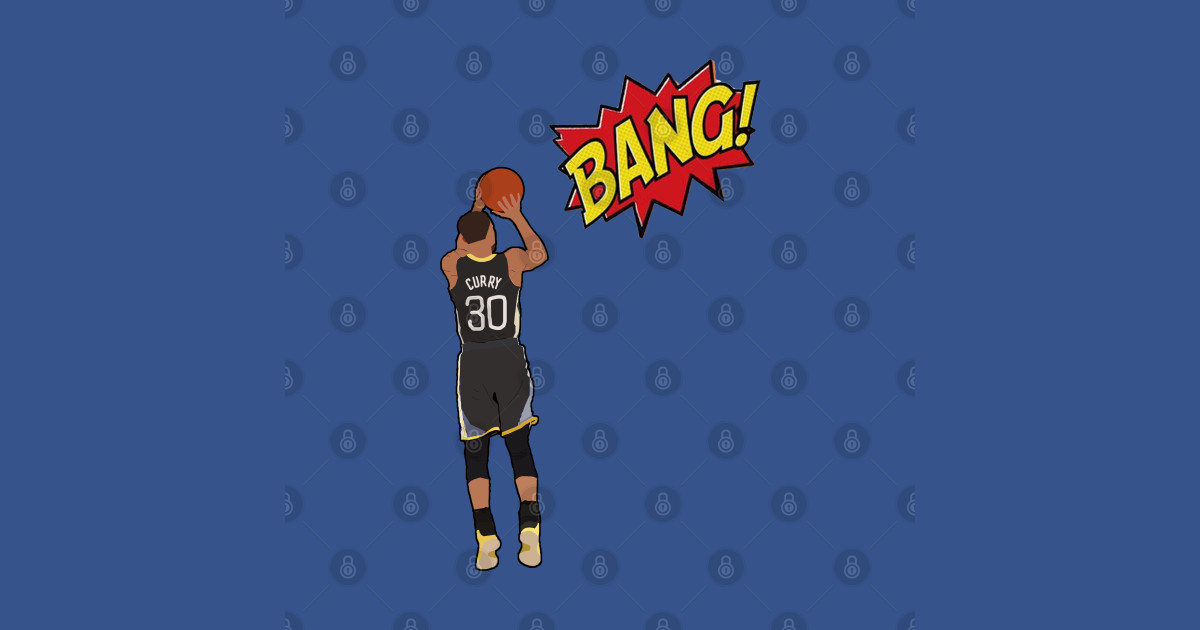 Steph Curry - Bang - Nba - T-Shirt | TeePublic
