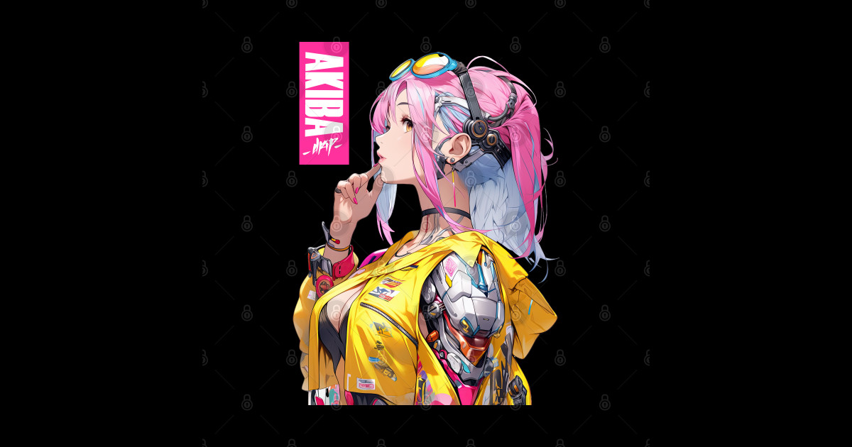 AKIBA DRIP - Bio Cybernetic Anime Waifu ワイフ 007 Cyborg Girl | DIGITAL ...