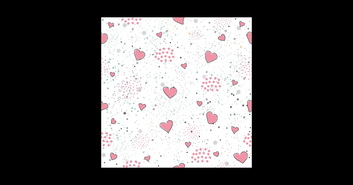 Heart Pattern - Heart Pattern - Sticker | TeePublic