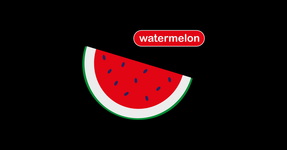 Watermelon - Watermelon - Sticker | TeePublic