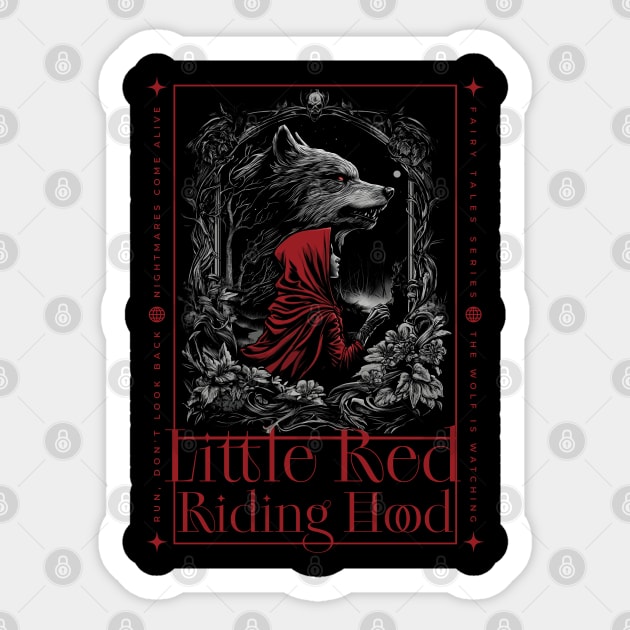 Little Red Riding Hood - Little Red Riding Hood - Sticker | TeePublic