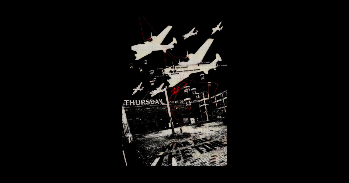 Thursday Band War All The Time - hoppingcool #6 - Thursday - Sticker ...