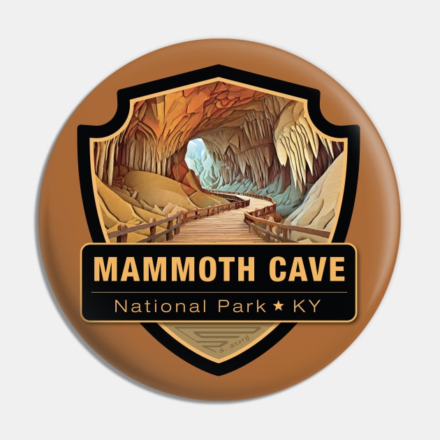 Mammoth Cave National Park - Mammoth Cave - Pin | TeePublic