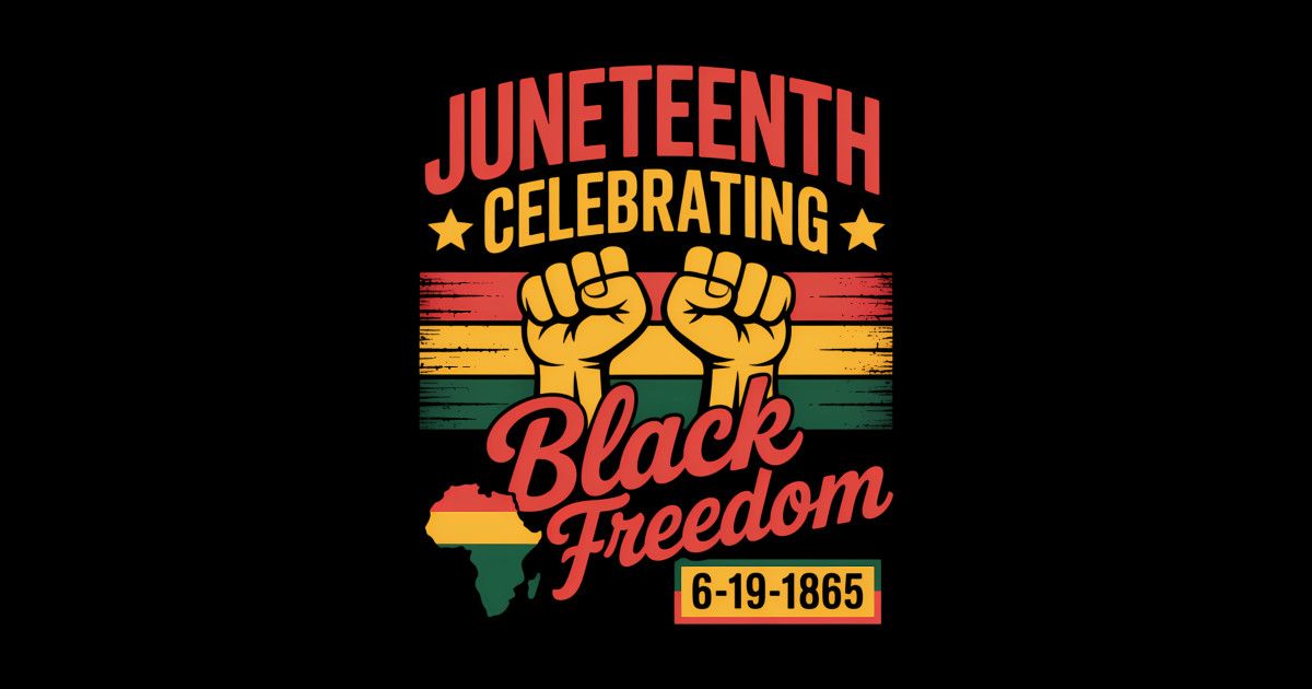Juneteenth Pride Freedom 1865 African American - Juneteenth Pride ...