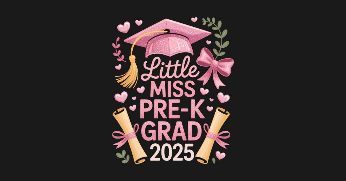 Pre-K Grad 2025 Coquette Preschool Graduation - Pre K Grad 2025 ...