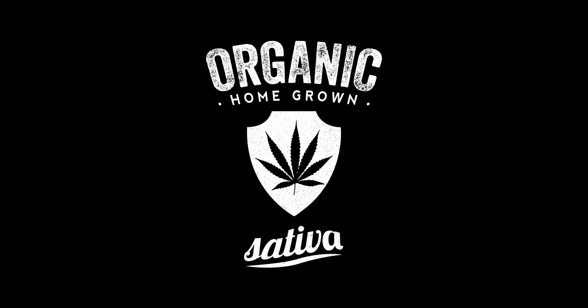 Organic Sativa - Organic - Sticker | TeePublic