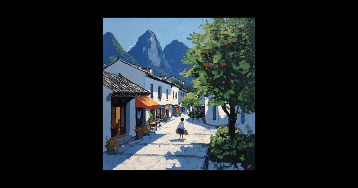Guilin | Post-impressionist painting style - Guilin Post Impressionist ...