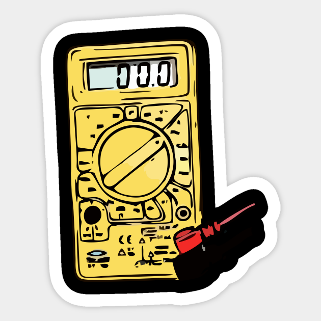 Multimeter - Multimeter - Sticker | TeePublic