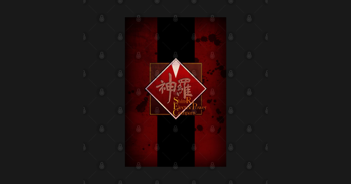Shinra company - Shinra Company Ffvii Logo - T-Shirt | TeePublic