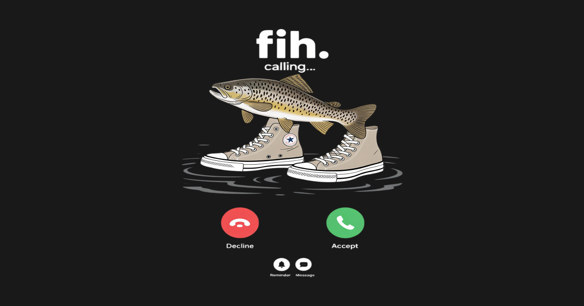 Fih Calling Remind me Message Decline Accept Phone Call Fish - Fih ...