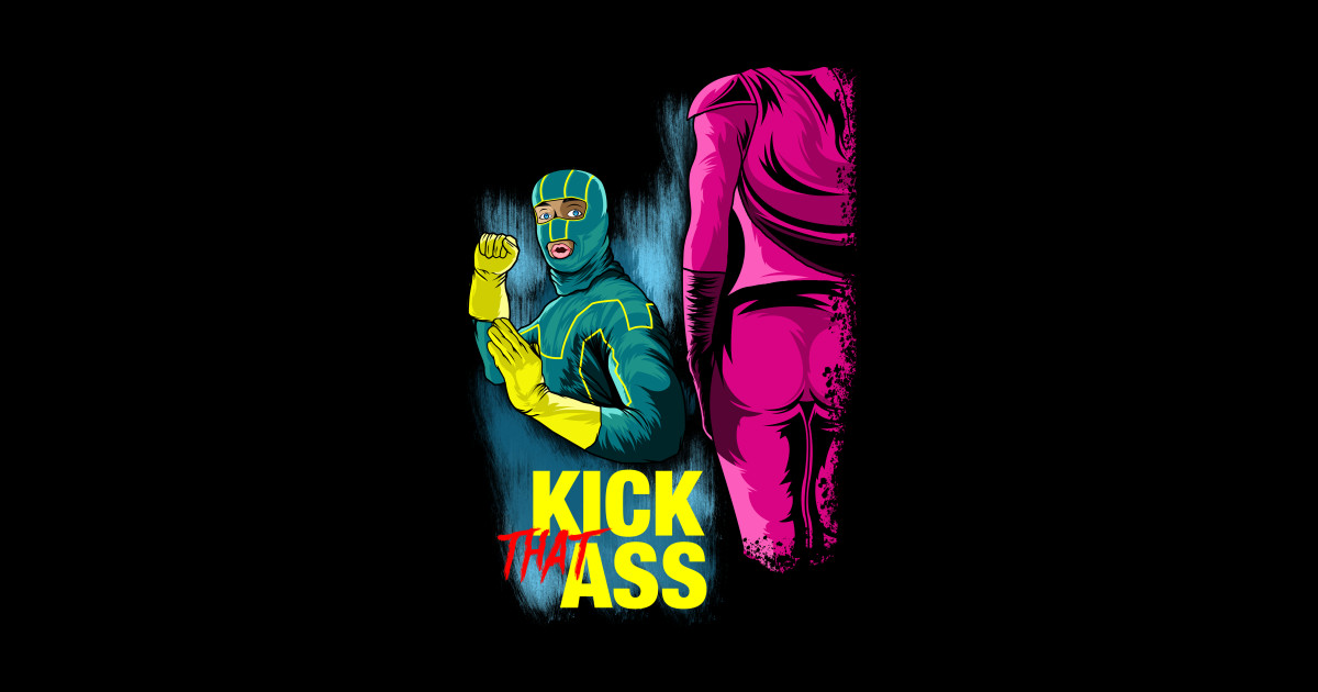 Kick That Ass - Comic - Pillow | TeePublic