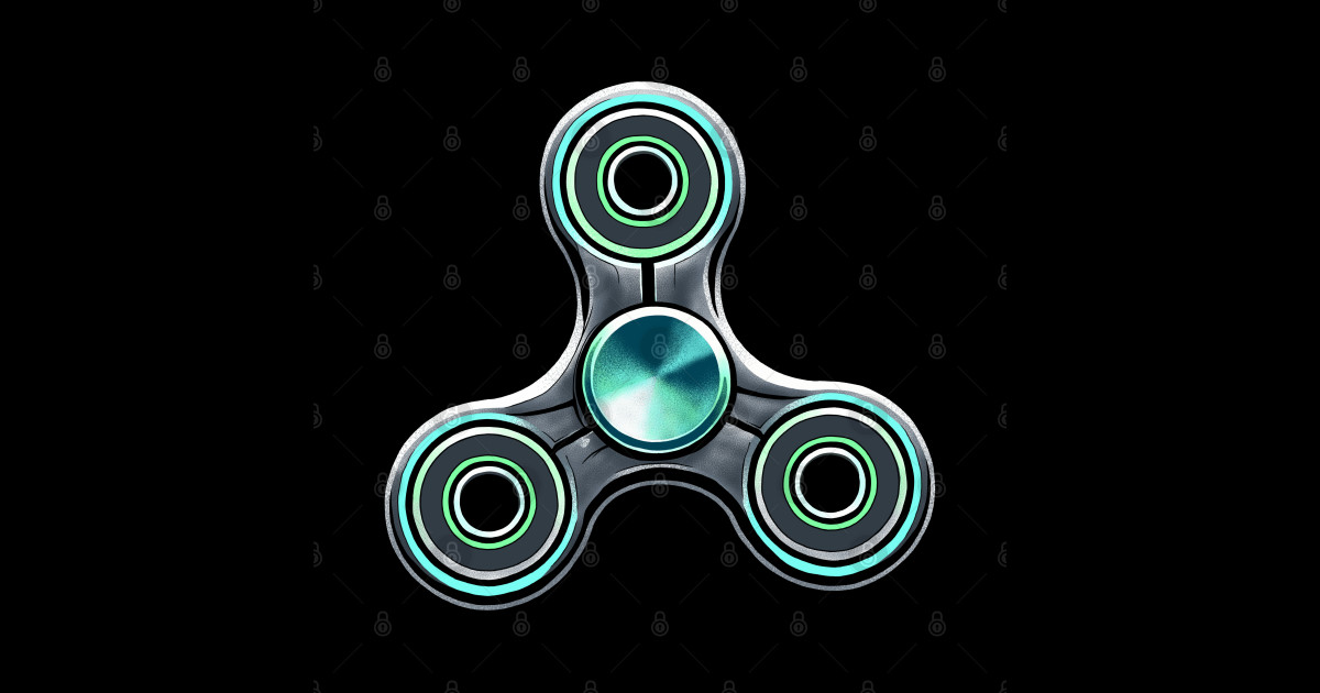 Fidget Spinner - Spinner - Sticker | TeePublic
